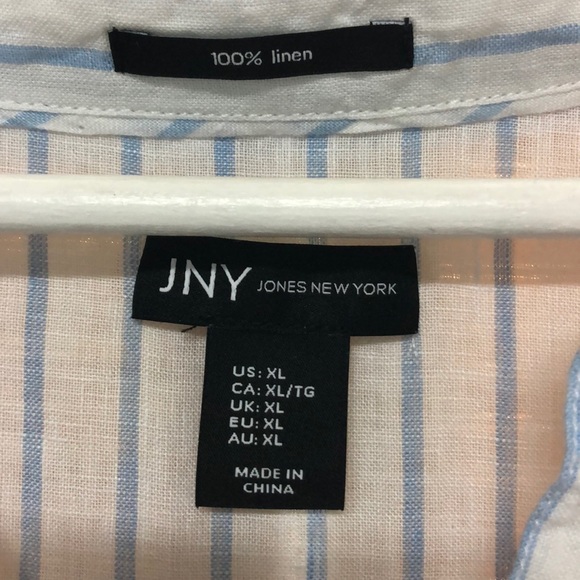 Jones New York | Tops | Brand New Jny Linen Top | Poshmark